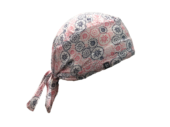 Scrub Cap white And Pink – Febris