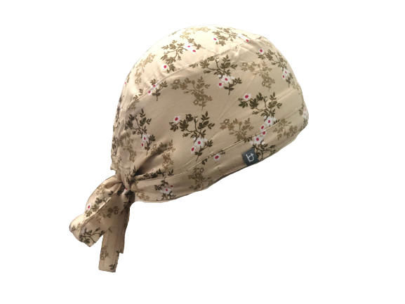 Scrub Cap Little Leaf Design – Febris